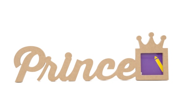 CROWN FRAME PRINCE 43X13.5X1.2CM MDF | LG Arts Crafts